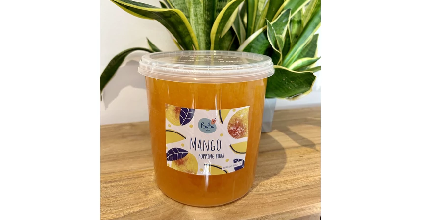 BUBBLE TEA GOLYÓK 3,4kg Bubble tea mangó golyó - 3,4kg Pukkanós ...